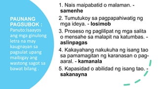 Pagsulat sa Piling Larangan (Lesson 1).pptx