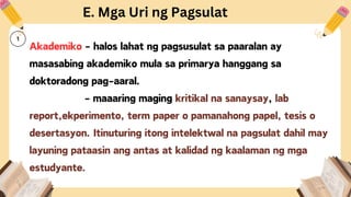 Pagsulat sa Piling Larangan week 1 and 2 ppt.pdf
