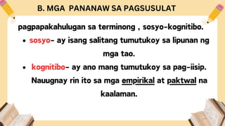 Pagsulat sa Piling Larangan week 1 and 2 ppt.pdf