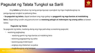Pagsulat+sa+Talata+Tungkol+Sa+Sarili.pptx