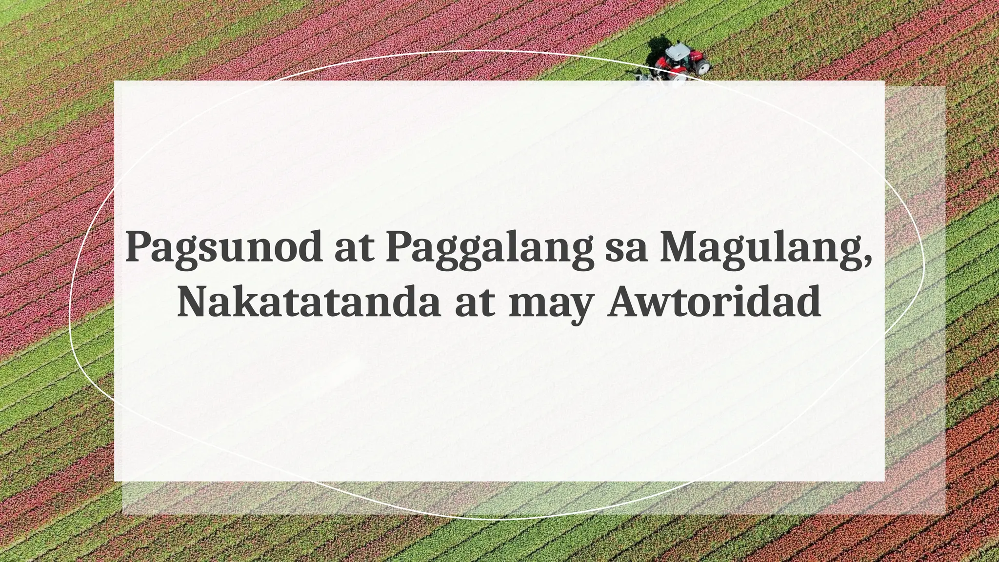 Pagsunod at Paggalang sa Magulang, Nakatatanda at may Awtoridad ESP 8 ...