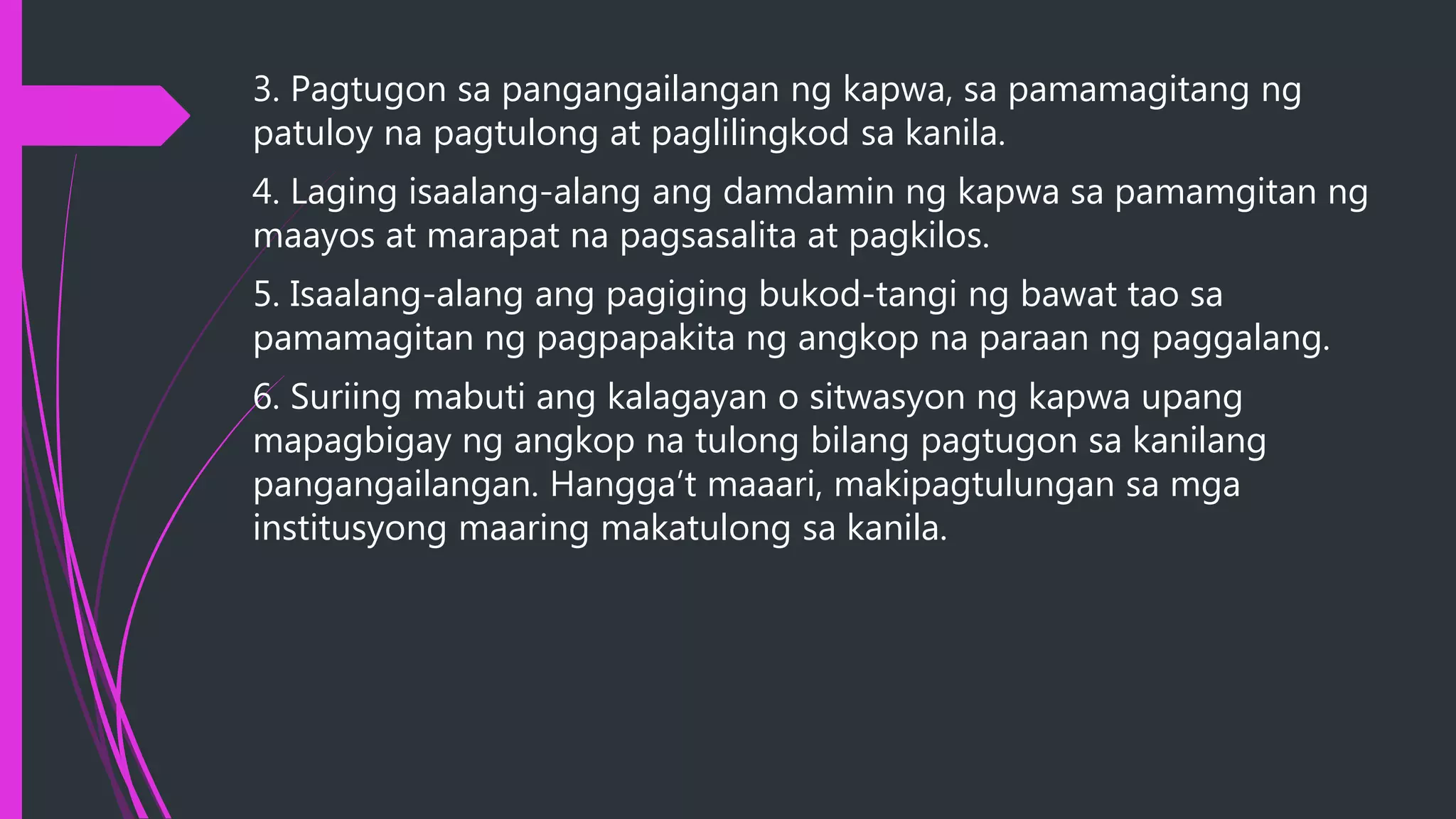Pagsunod at paggalang sa mga magulang, nakatatanda | PPTX