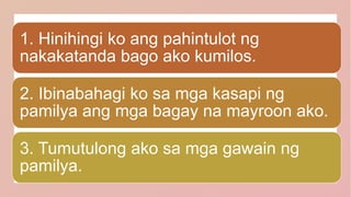 Pagsunod sa mga Tuntunin ng Pamilya | PPTX