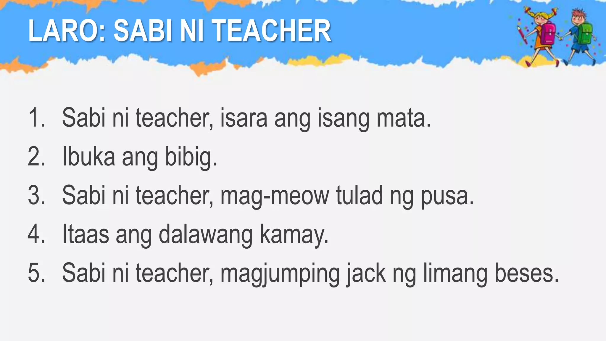 Pagsunod sa Panuto | PPTX