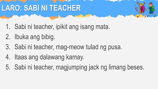 Pagsunod sa Panuto | PPTX