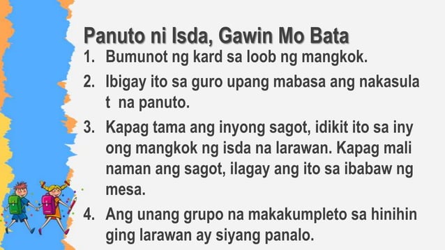 Pagsunod sa Panuto | PPT