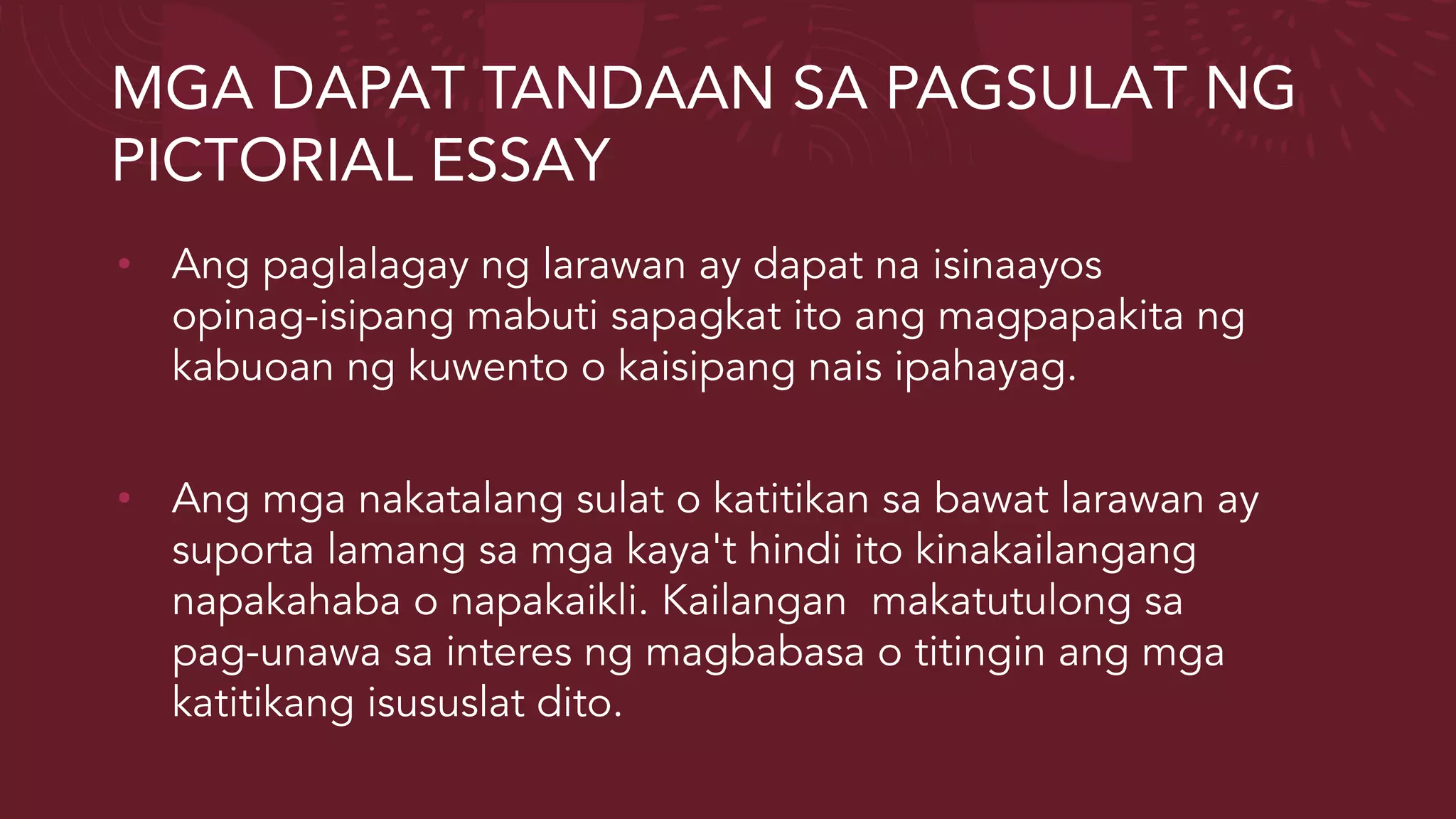 Pictorial Essay | PDF