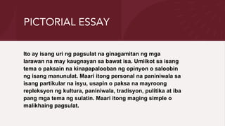 Pictorial Essay | PDF
