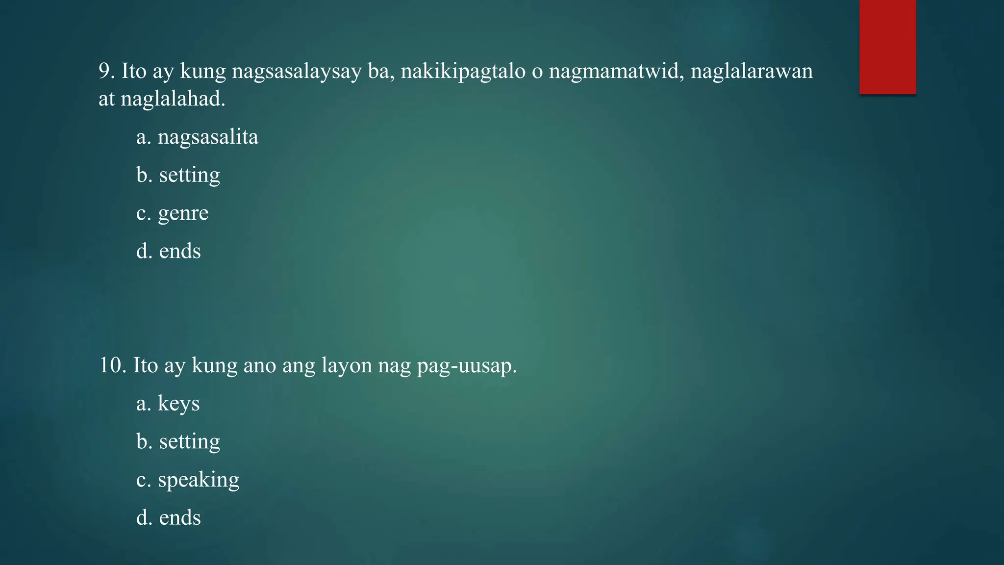 PAGSUSULIT Sa Filipino 2 Unang baitang sa kolehiyo | PPT PAGSUSULIT Sa Filipino 2 Unang baitang sa kolehiyo | PPT