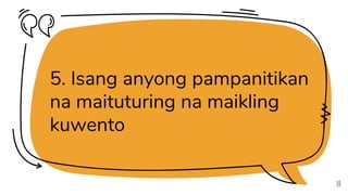 PAGSUSULIT #1(WEEK1-2).pptxPagsusulit sa Filipino | PPT