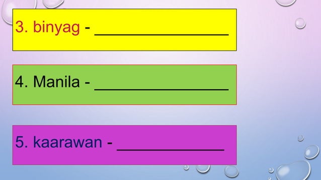 Pagsusulit pangngalan | PPTX