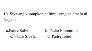 pagsusulit sa el filibusterismo sa ika-10 baitang.pptx