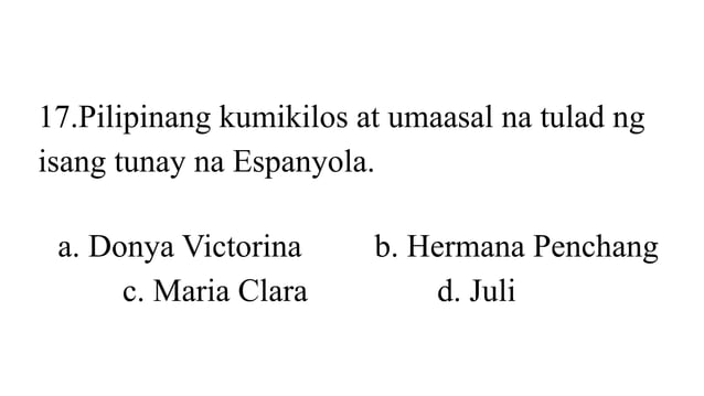 pagsusulit sa el filibusterismo sa ika-10 baitang.pptx