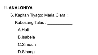 pagsusulit sa el filibusterismo sa ika-10 baitang.pptx