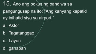 PAGSUSULIT SA FILIPINO 10.pptx