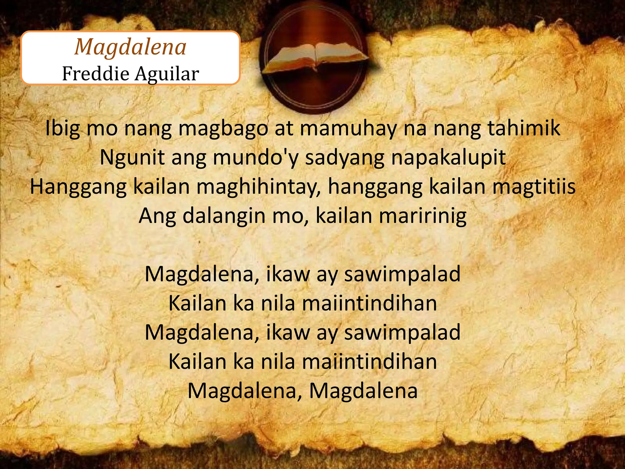 Pagsusuri-sa-awit-Presentasyon.pptx Mga teorya sa panitikan | PPTX