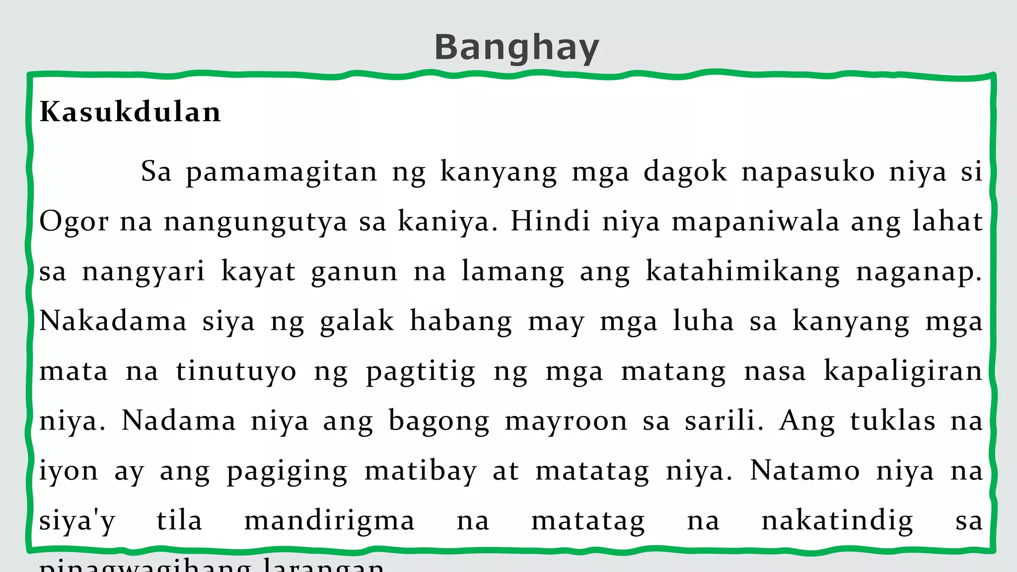 Pagsusuri ng Maikling Kuwento Impeng Negro Talabong Danica V. | PPTX