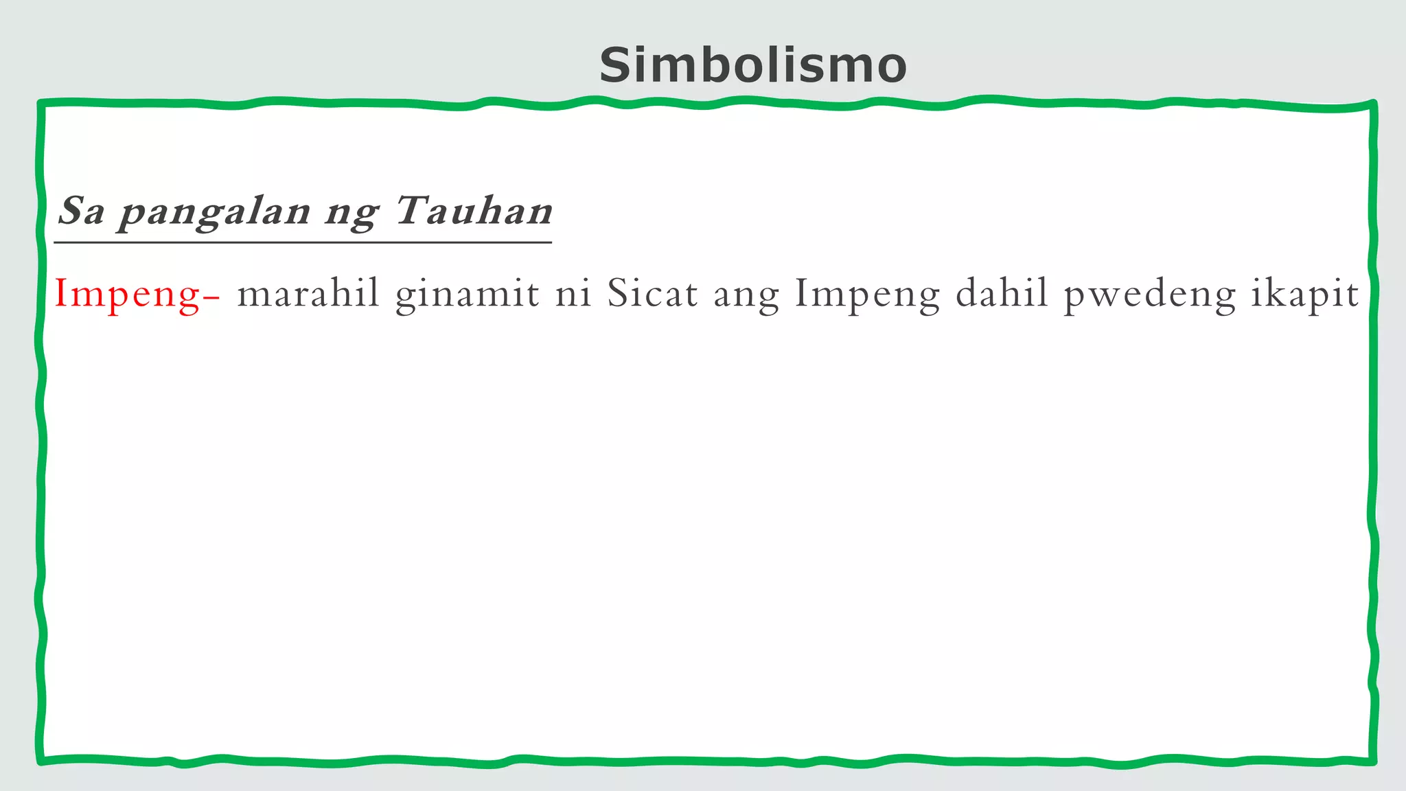 Pagsusuri ng Maikling Kuwento Impeng Negro Talabong Danica V. | PPTX