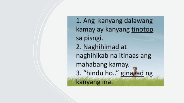 Pagsusuri ng Maikling Kuwento Impeng Negro Talabong Danica V. | PPTX