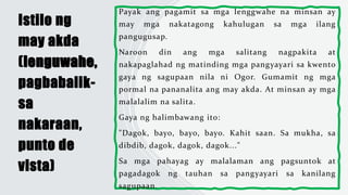 Pagsusuri ng Maikling Kuwento Impeng Negro Talabong Danica V. | PPTX