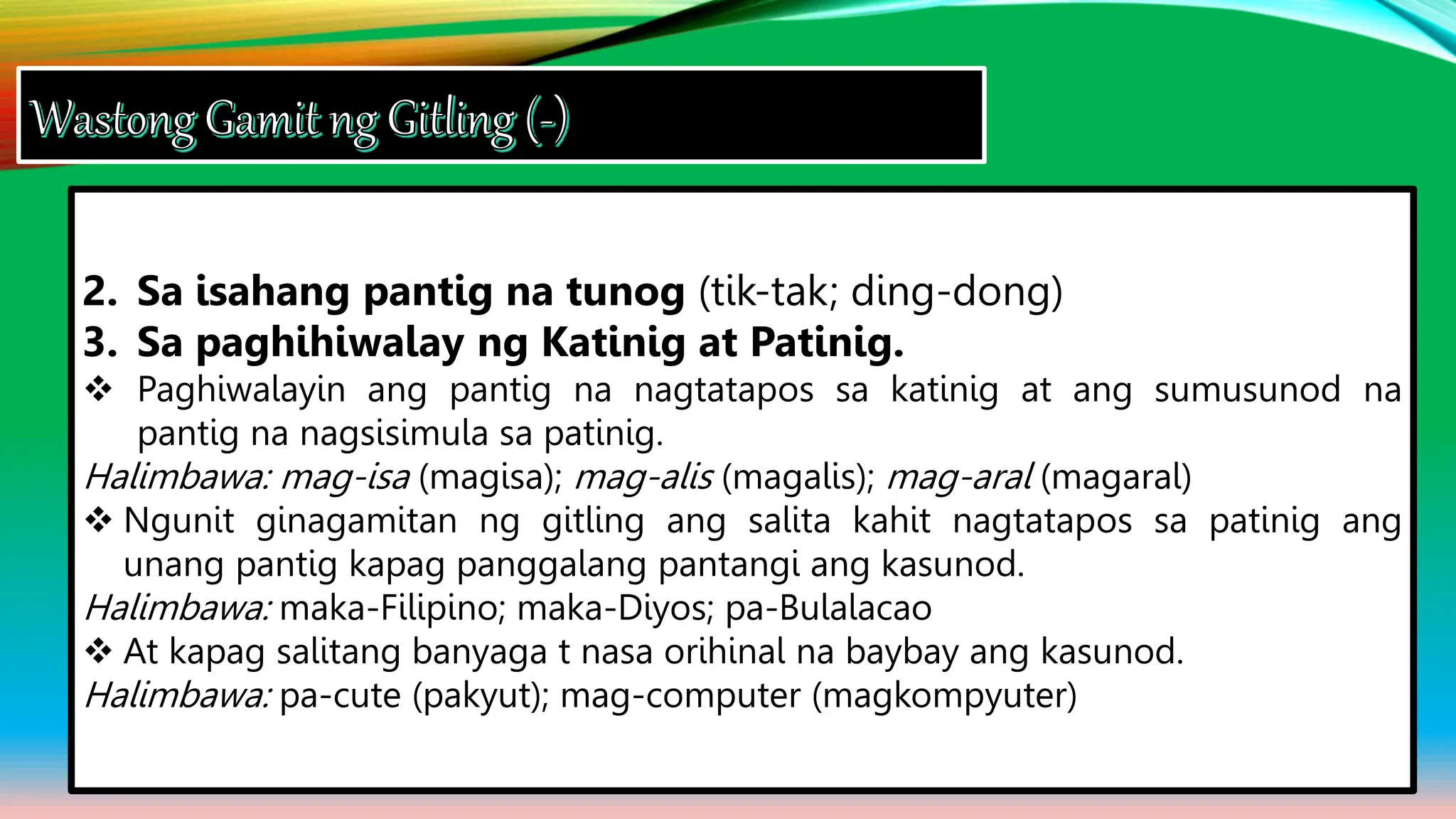 Pagsusuring Pampelikula at Wastong Gamit ng mga Bantas.pptx