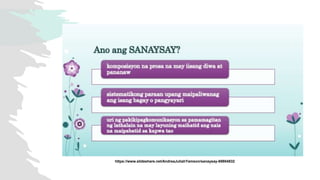 Pagsusuri ng Sanaysay Ang Liwanag at Dilim Talabong Danica V. | PPTX