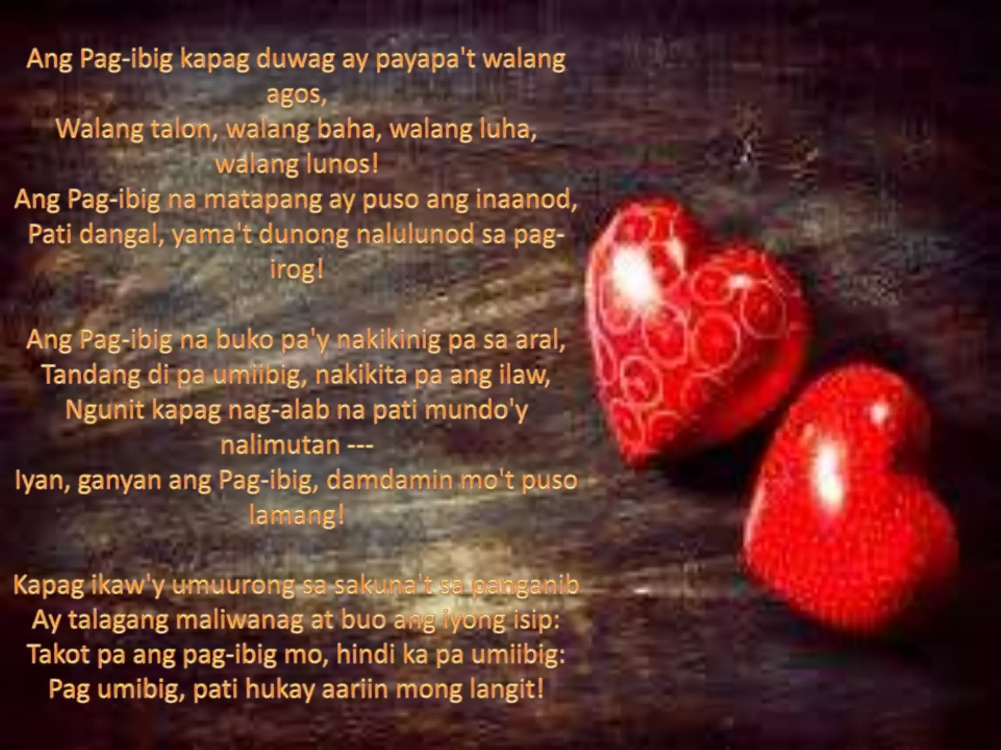 Pagsusuri ng tulang pag-ibig ni jose corazon de jesus | PPTX