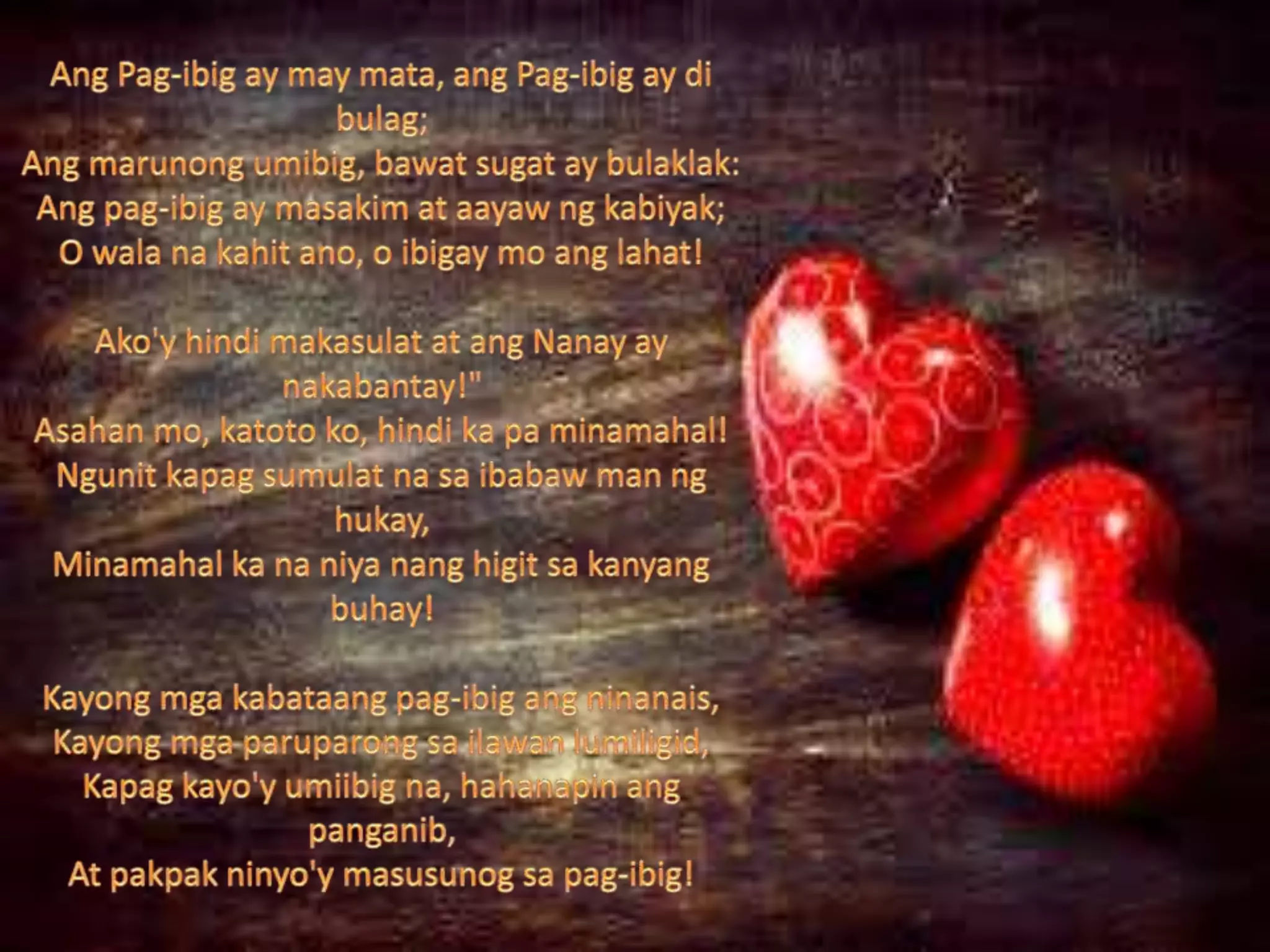 Pagsusuri ng tulang pag-ibig ni jose corazon de jesus | PPTX