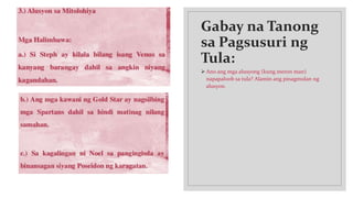 Pagsusuri ng Tula May Isang Bulaklak Talabong Danica V. | PPT