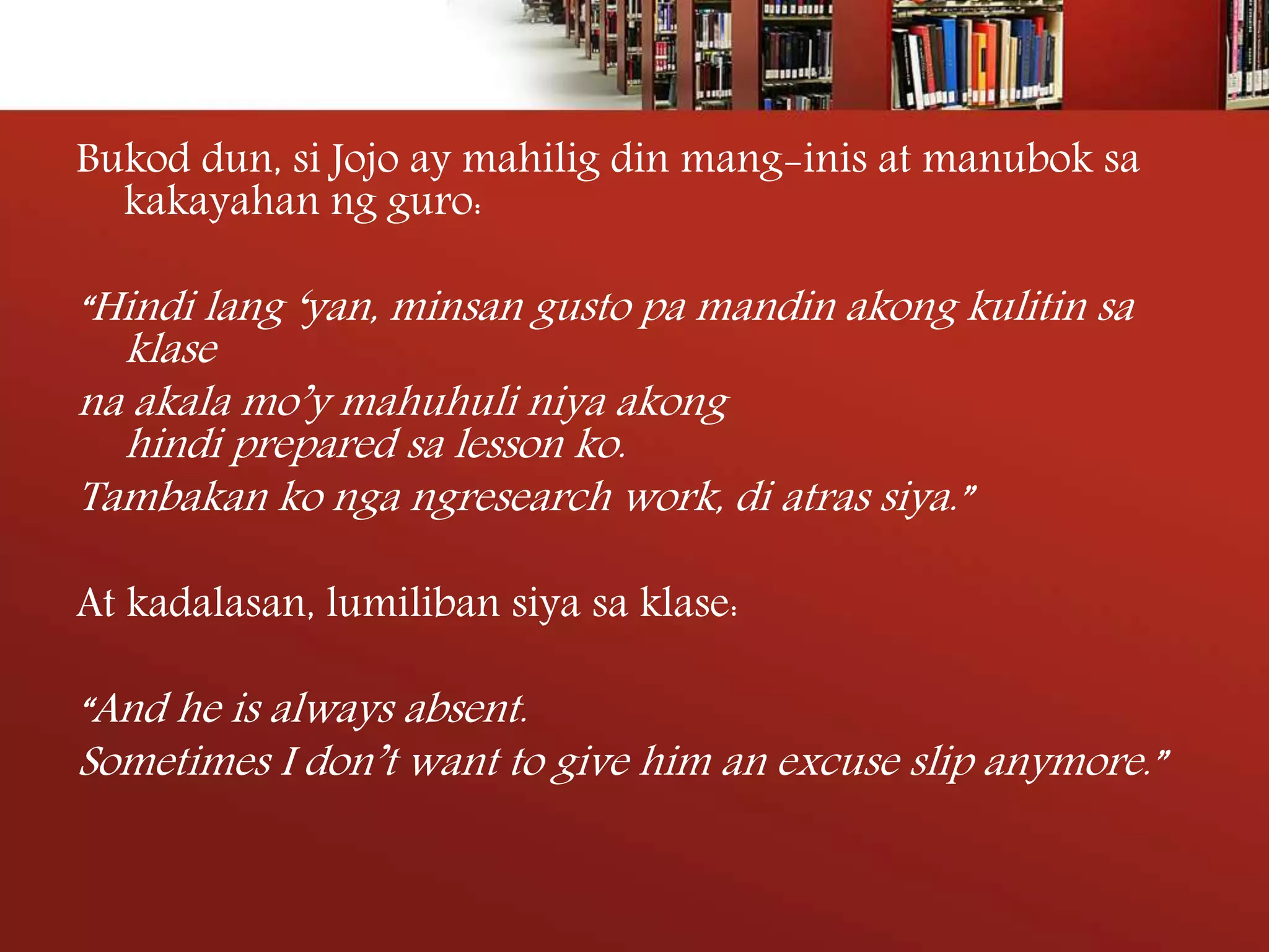 Pagsusuri sa akdang utos ng hari ni Jun Cruz Reyes | PPTX