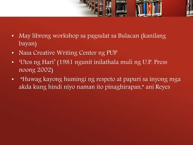 Pagsusuri sa akdang utos ng hari ni Jun Cruz Reyes | PPTX