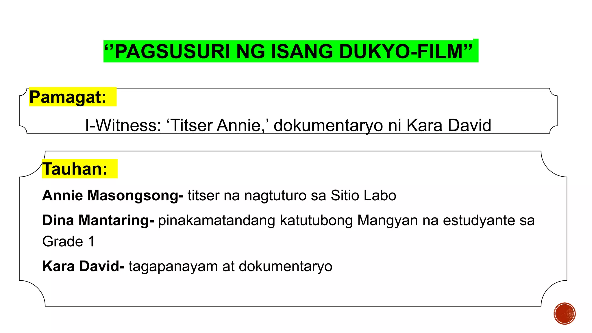 Pagsusuri sa Dokyu-film.pptx