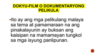 Pagsusuri sa Dokyu-film.pptx