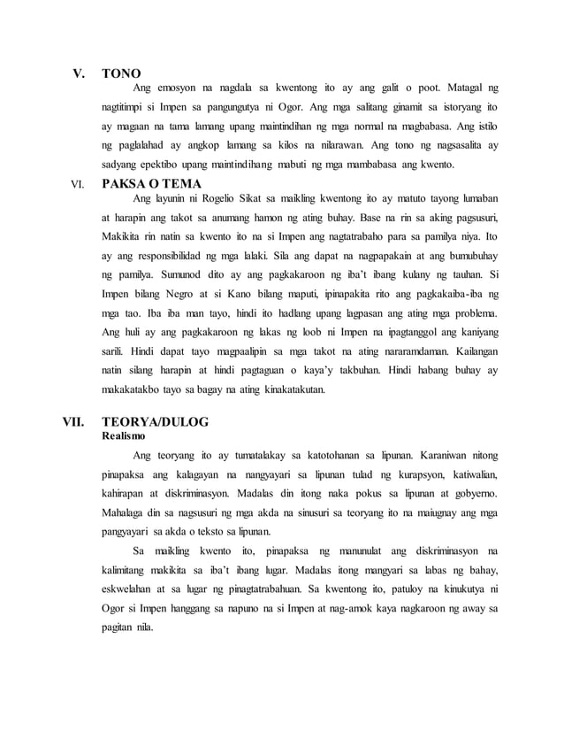 Pagsusuri sa panitikang pilipino sa panahon ng kontemporaryo | DOCX