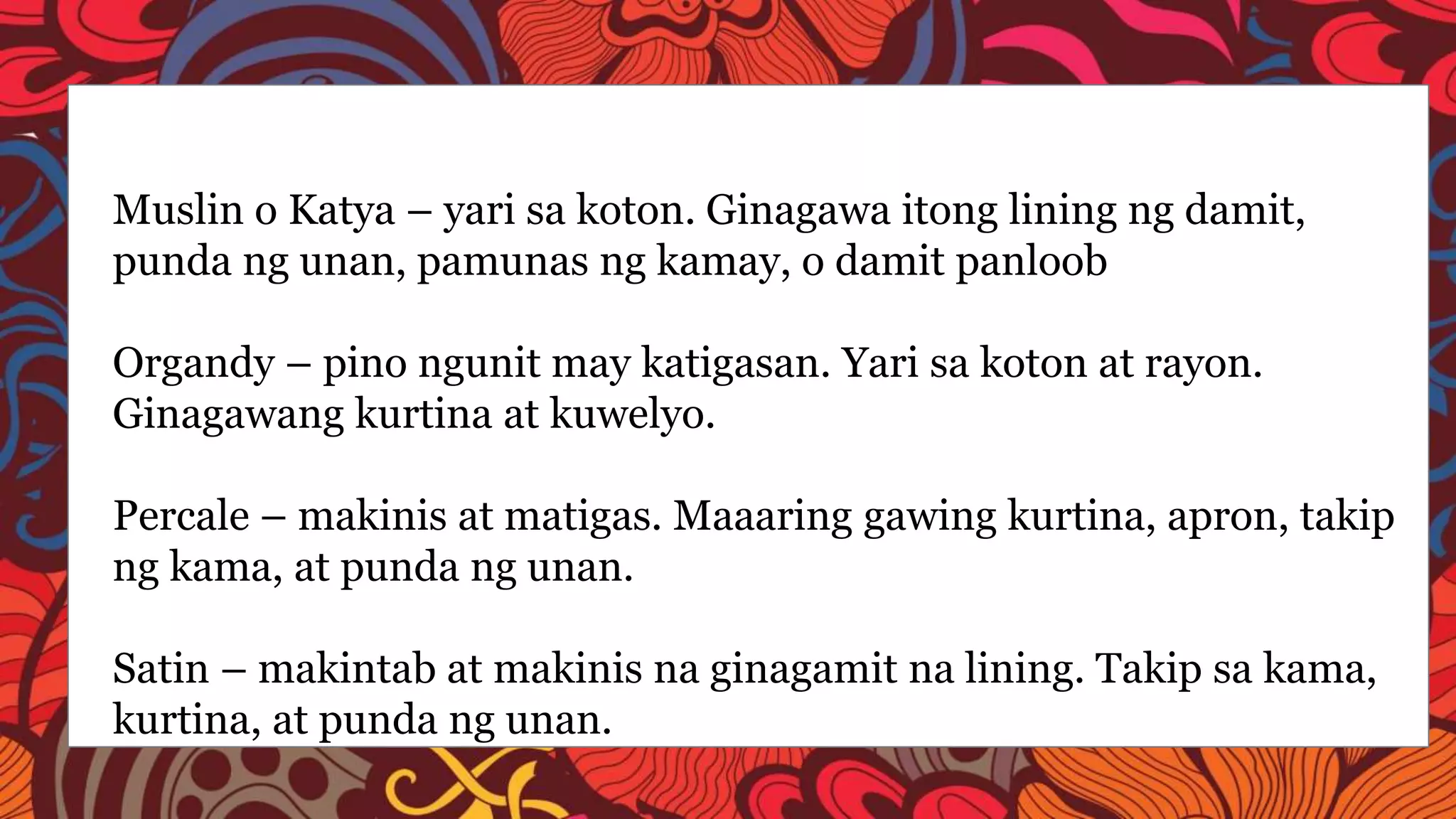 Pagsusuri sa Rehistro ng Wika ng mga Mananahi.pptx