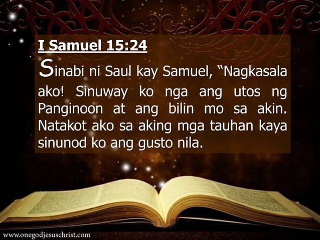 Pagsuway (Transgressions) | PPT