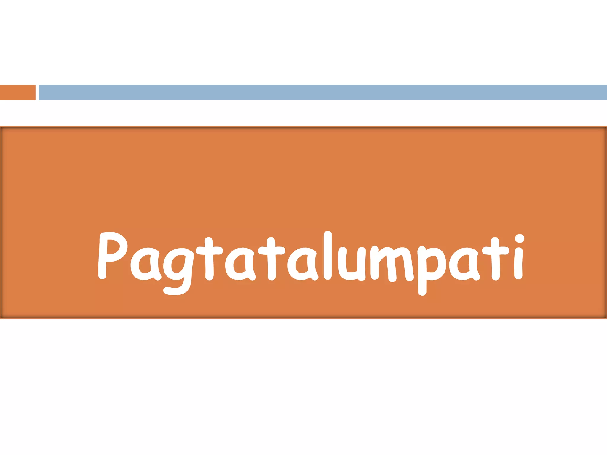 Pagtatalumpati | PPTX