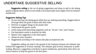 Knowing the Product and Undertaking Suggestive Selling | PPTX