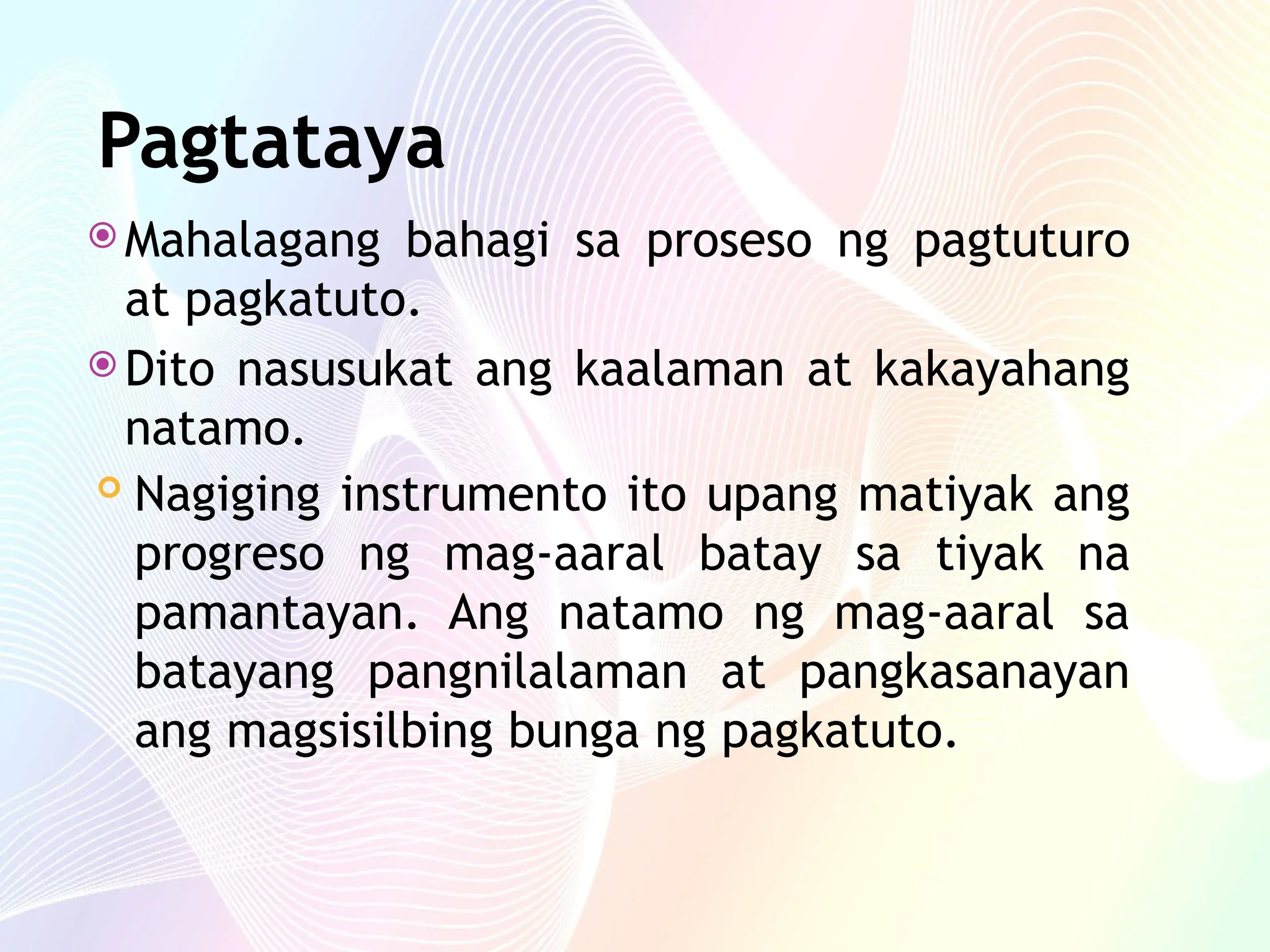 PAGTATASA AT PAGTATAYA SA FILIPINO 5.pptx