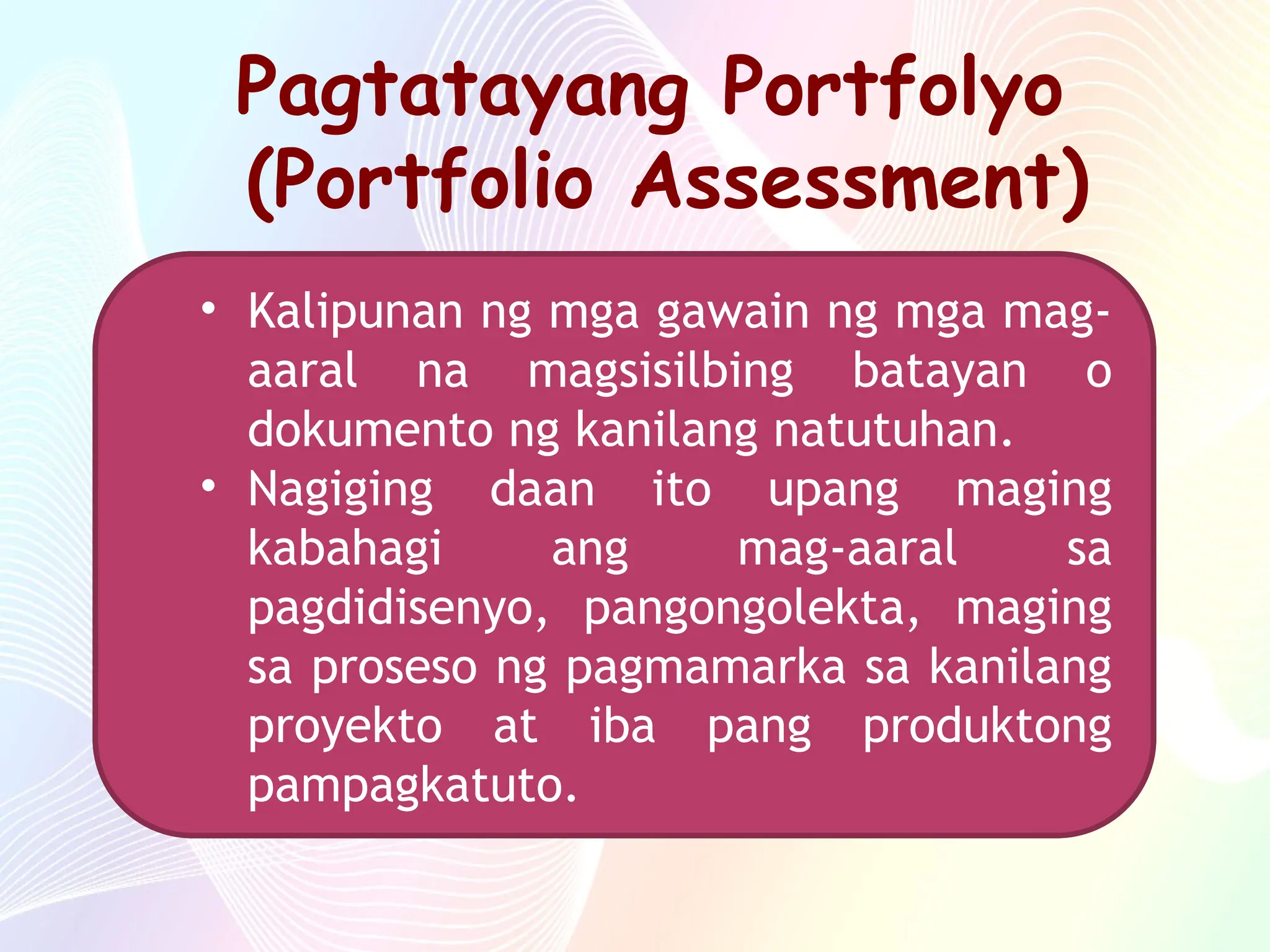 PAGTATASA AT PAGTATAYA SA FILIPINO 5.pptx