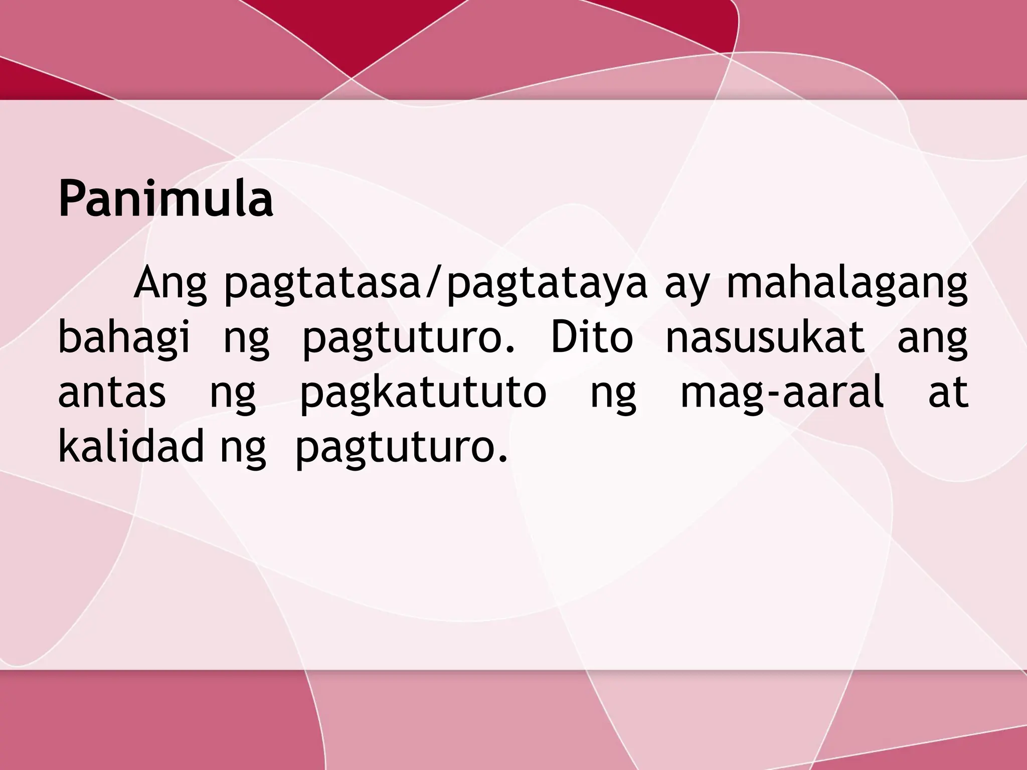 PAGTATASA AT PAGTATAYA SA FILIPINO 5.pptx