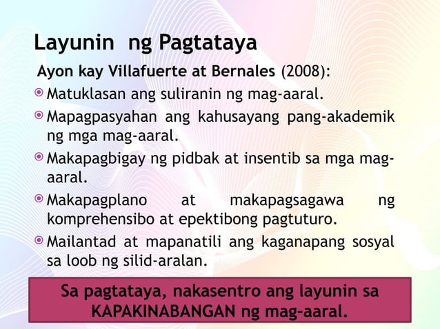 PAGTATASA AT PAGTATAYA SA FILIPINO 5.pptx