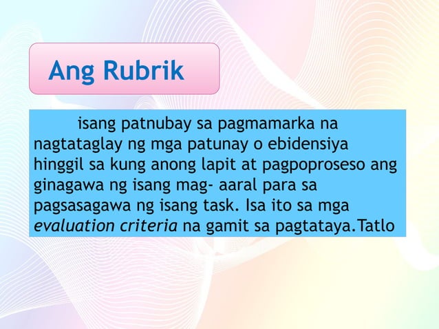 PAGTATASA AT PAGTATAYA SA FILIPINO 5.pptx