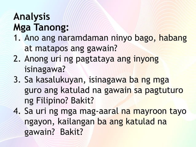 PAGTATASA AT PAGTATAYA SA FILIPINO 5.pptx