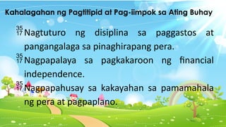 PAGTITIPID AT PAG-IIMPOK(EDukasyon sa pagpapakatao 7) | PPTX
