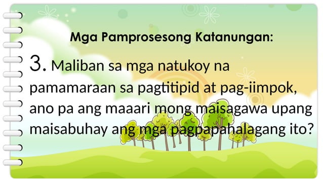 PAGTITIPID AT PAG-IIMPOK (Edukasyon sa Pagpapakatao) | PPTX