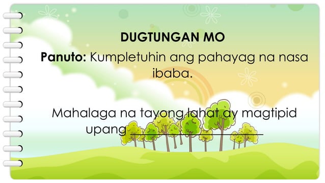 PAGTITIPID AT PAG-IIMPOK (Edukasyon sa Pagpapakatao) | PPTX