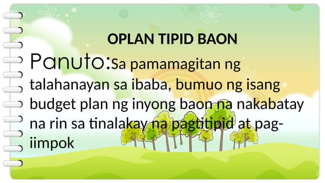 PAGTITIPID AT PAG-IIMPOK (Edukasyon sa Pagpapakatao) | PPTX