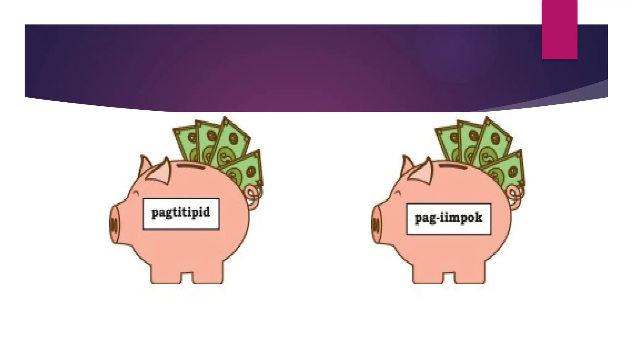 Pagtitipid at Pag-iimpok Bilang Sariling Pangangasiwa sa mga Biyaya ng ...