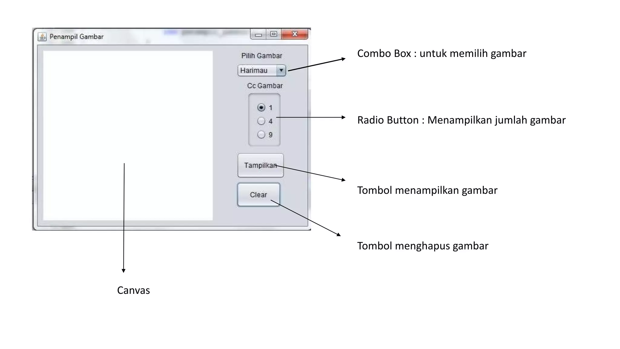 Tugas 1 Pemrograman Antarmuka Grafis | PPTX